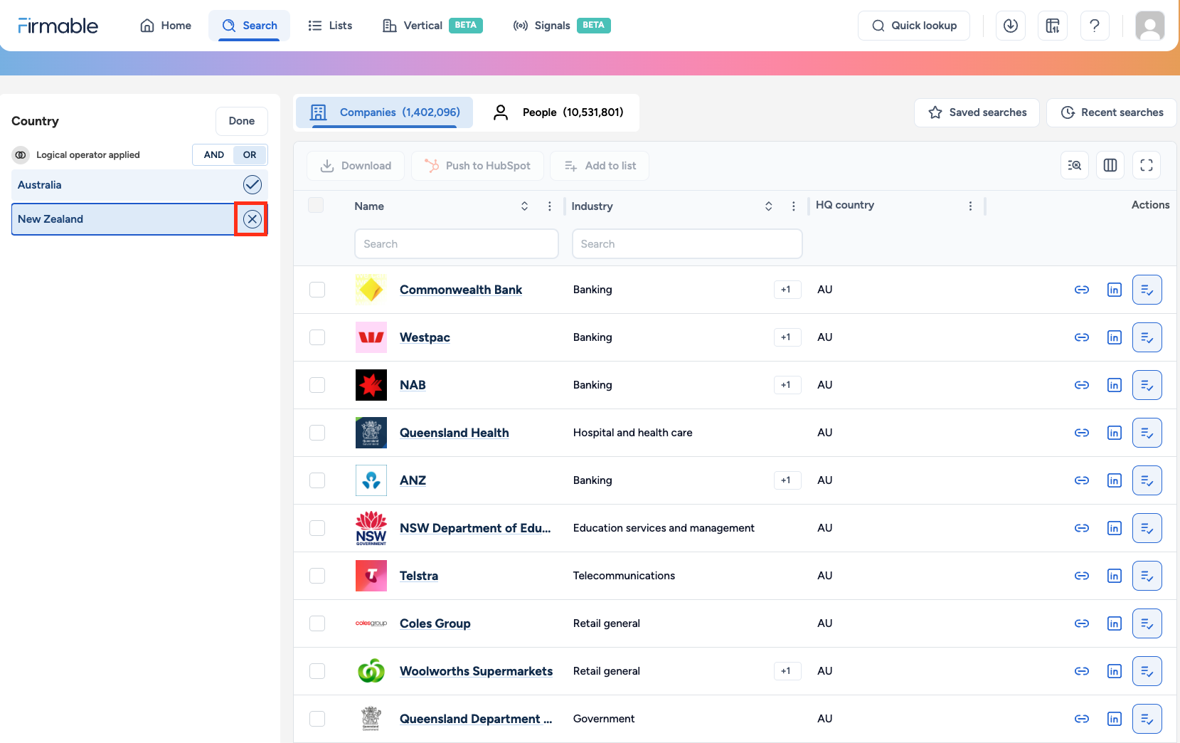 How to apply country filters in your Search